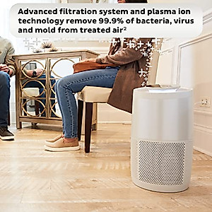 Instant Pot HEPA Quiet Air Purifier with Plasma Ion Technology for Rooms up to 1,940ft2, & Pot HEPA Quiet Air Purifier with Plasma Ion Technology for Rooms up to 1140ft2, removes 99% of Dust