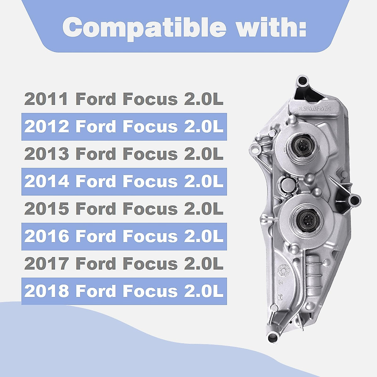 CULMKARI TCM TCU Pogrammed Transmission Control Module Unit Compatible with 2011-2018 Ford Focus Replace Number A2C53377498 AE8Z-7Z369-F (Focus 2.0L)