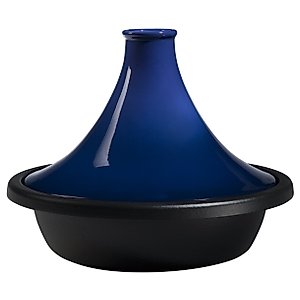 Le Creuset Enameled Cast-Iron 2-Quart Moroccan Tagine, Cobalt