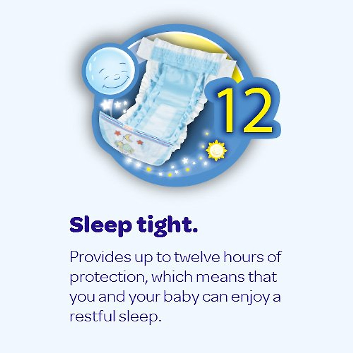 Huggies OverNites Diapers, Size 4, Big Pack, 60 Count