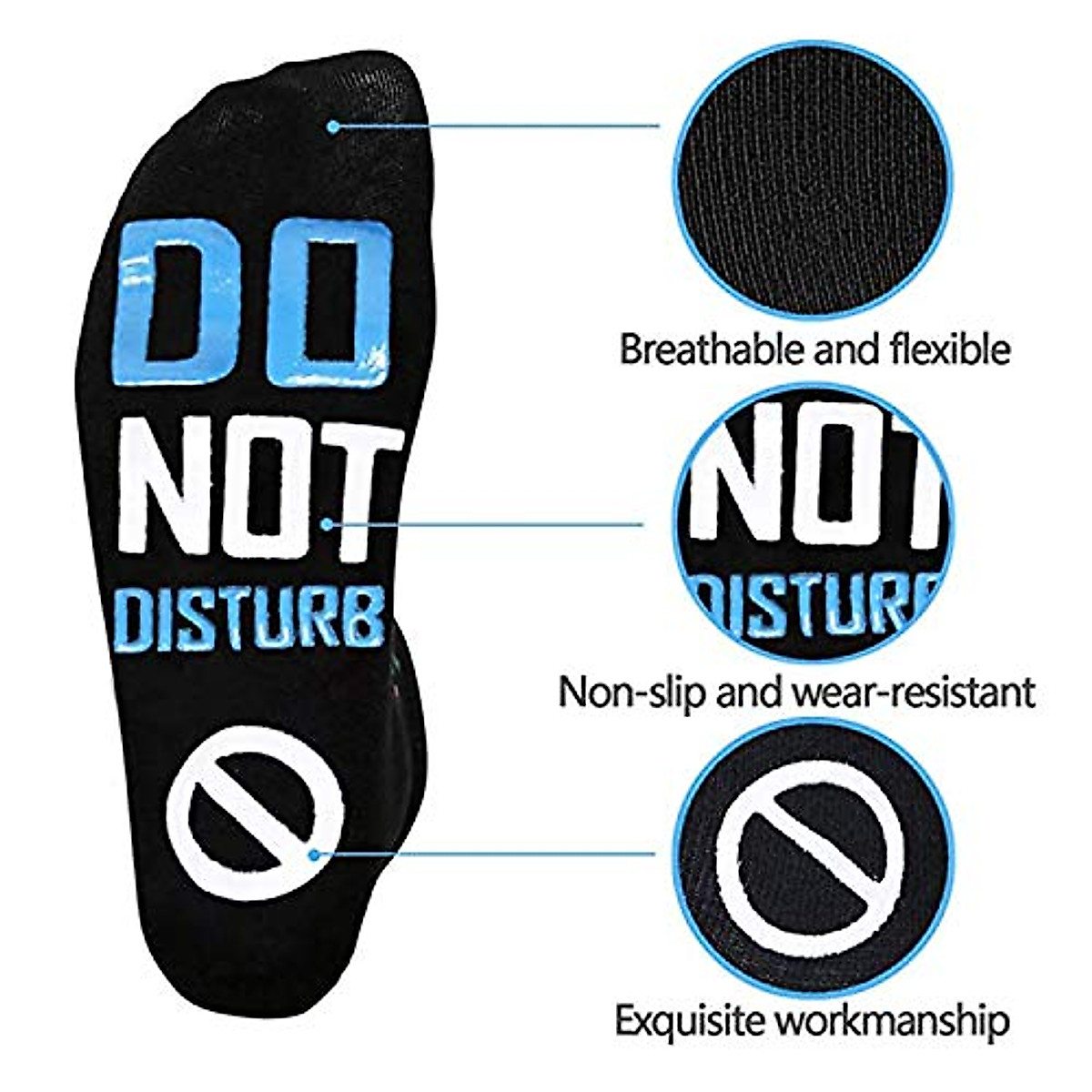 Do Not Disturb Gaming Socks ,Funny Christmas Gifts & White Elephnt Gift for Teens Kid boys Mens Womens Gamer Lovers