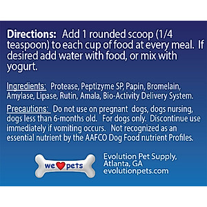 LifeSpan Systemic Enzymes for Dog Arthritis, Mobility, and Pain Relief