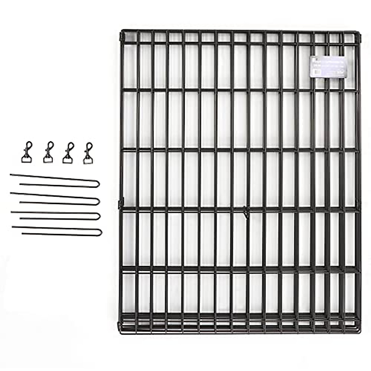 MidWest Foldable Metal Dog Exercise Pen / Pet Playpen, 24"W x 30"H, 1-Year Manufacturer's Warranty