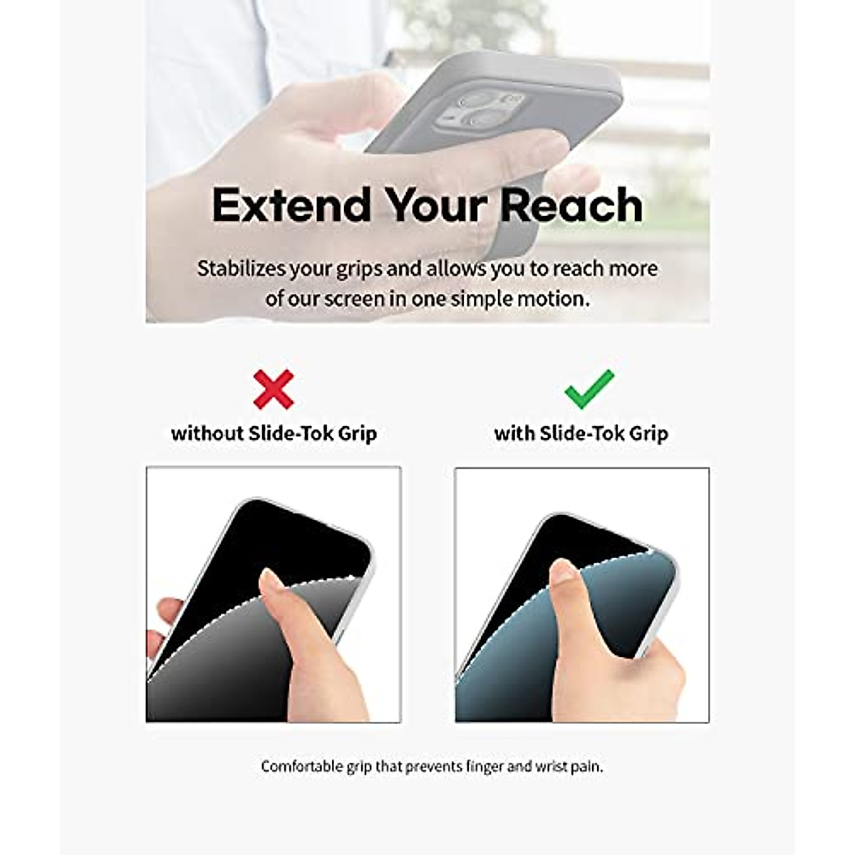 GOOSPERY SlideTok Case Compatible with iPhone 13, Card Holder Phone Finger Grip Band Loop Stretch Holder Kickstand 2 Card Storage Dual Layer Protective Bumper Wallet Cover (Mint)