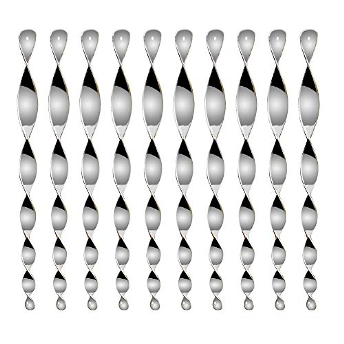 MorTime 30 Pack Bird Repellent Reflective Scare Rods,Ornamental Spiral Deterrent Control Device, Effective Hanging Bird Repellent Devices to Keep Birds Away from Your House Window Garden