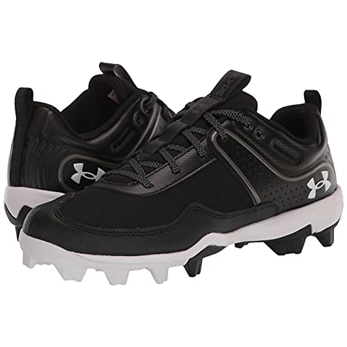 Under Armour Women's Glyde RM Softball Shoe, Black (001)/Black, 8.5