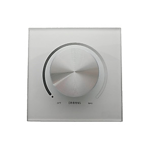LAZIRO LED Dimmer 220V E6-TD1 Knob Panel Dimming Controller Triac Edge High Voltage Lamp Incandescent Halogen