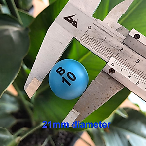 Yuanhe Jumbo Bingo Game Set - 11 Inch Tall Metal Cage with Calling Board, 7/8" Bingo Balls, 500 Bingo Chips,100 Bingo Cards for Large Group Games …