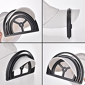 Cavnewt Hat brim bender,Hat rack,Hat shaper,Hat organizer for baseball cap,Hat pins for fitted hats,Fitted hats for men,Hat curving band,Hat bender brim,Hat curving tool,Fitted hat,Caps