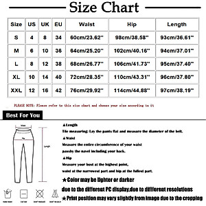 Slimming Leggings, Tj Maxx Leggings for Women Butt Lift Leggings with Pockets Women's Bow Tight Yoga Pants Printed High Waist Abdominal Buttock Elastic Sports Leggings Lifting (XXL, Black-1)