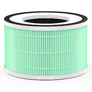 Afloia Air Purifiers for Home Large Room Fiilo Black, Afloia Antibacterial Replacement Filter