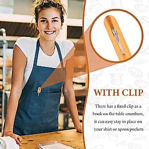 Crumbers for Servers, 8pcs Table Crumb Sweepers Bread Crumber Cleaner, Aluminum Crumb Scraper Crumber Tool for Restaurants, Homes, Servers, Waiters(Gold & Silver)