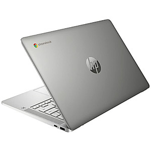 HP Chromebook 14a-na1010ca 14" Intel Celeron N4500 4GB 64 GB eMMC Chrome OS Mineral Silver(Renewed)