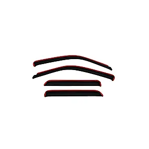 Auto Ventshade [AVS] In-Channel Ventvisor / Rain Guards | Smoke Color, 4 pc | 194655 | Fits 2007 - 2011 Honda CR-V
