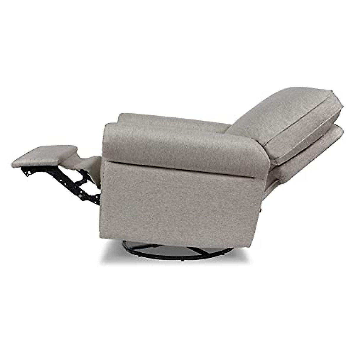 Namesake Linden Electronic Recliner and Swivel Glider with USB Port in Performace Grey Eco-Weave, Water Repellent & Stain Resistant, Greenguard Gold & CertiPUR-US Certified