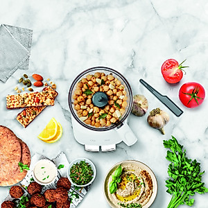 Cuisinart MCH-4 Core Custom 4-Cup Mini Chopper, White and Stainless