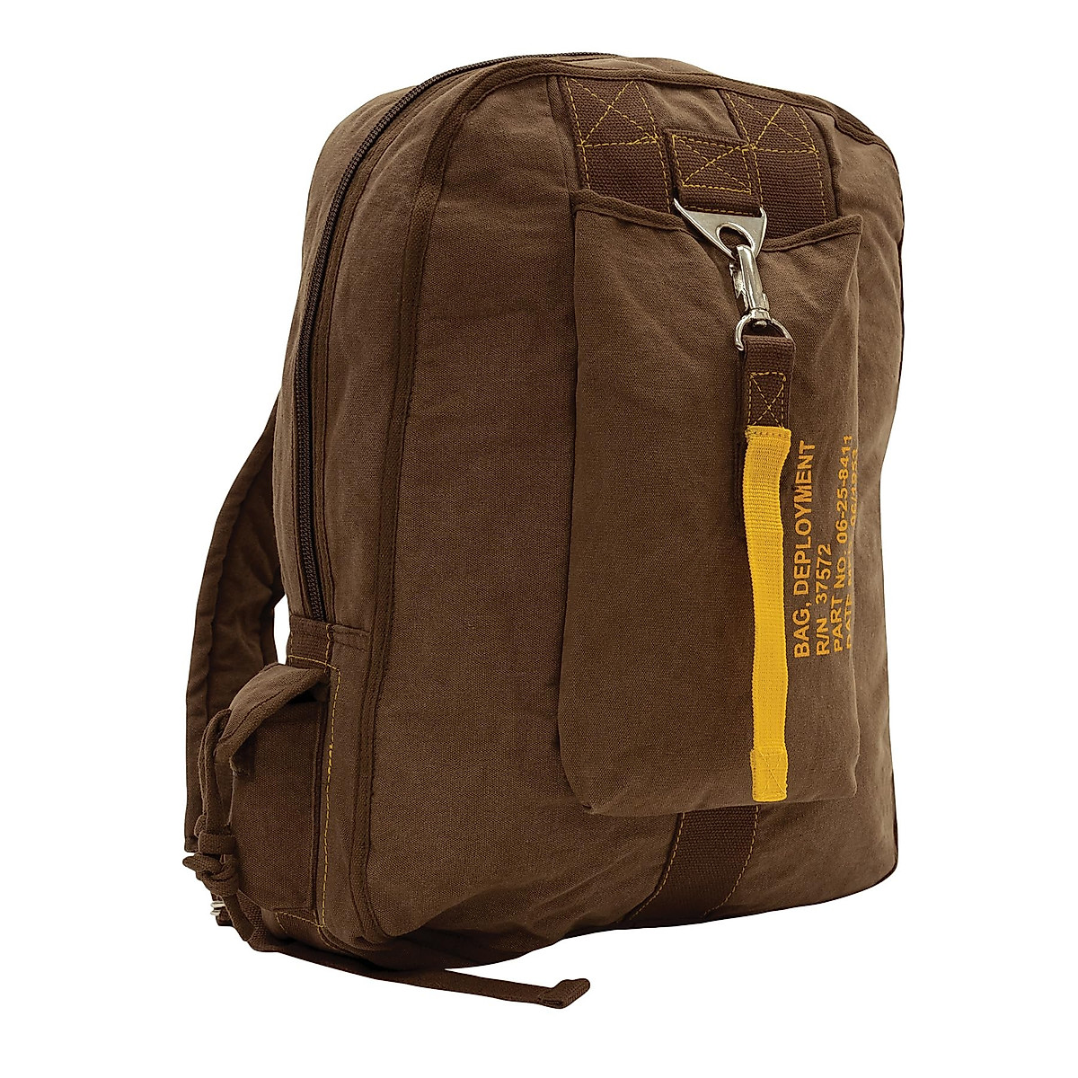 Rothco Vintage Canvas Flight Bag, Brown