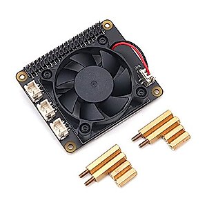 DollaTek X728-A1 Raspberry Pi Cooling Fan for Raspberry Pi 1 Model B+/ 2 Model B / 3 Model B / 3 Model B+ / 3 Model A+ / 4 Model B