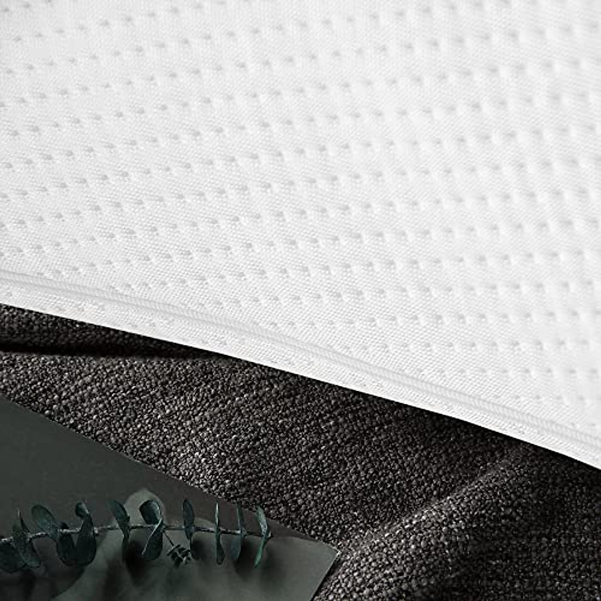 Peace nest Memory Foam Bed Pillow with Pillowcase Single Pack, Hotel Collection Cooling Pillows for Sleeping King Size, 20x36 Inches