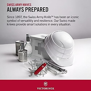 Victorinox Swiss Army Multi-Tool, Tinker Pocket Knife , Red, 91mm