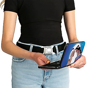 Buckle-Down Women's Hinge Wallet-Aladdin Jasmine, 7" x 4"