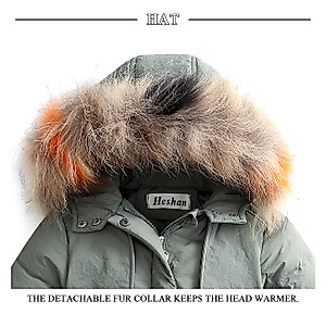 Srkrando Baby Toddler Snowsuit Boys Girls Winter Kids Snow Bib Pant Jacket Suit Coat