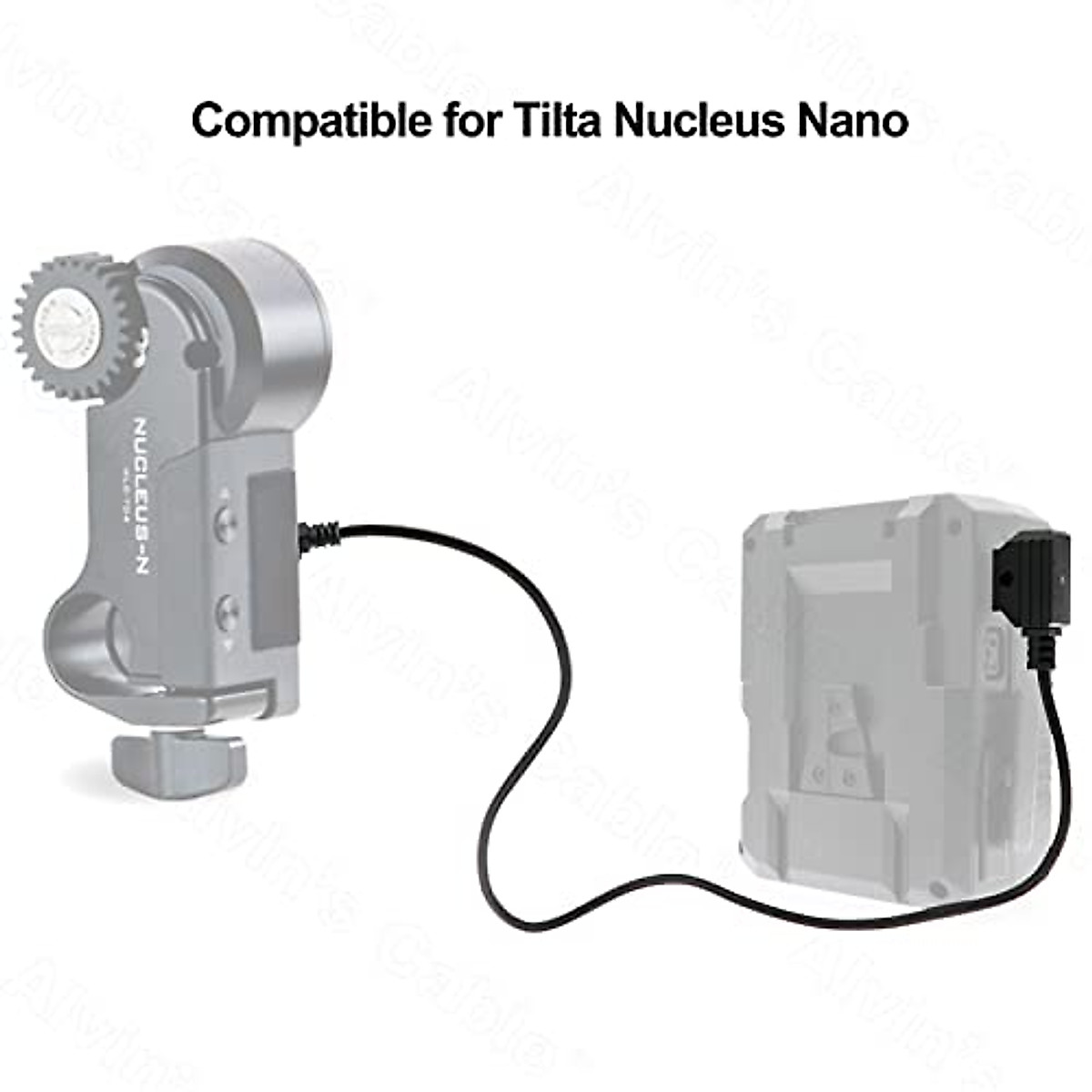 Alvin's Cables Micro USB to D Tap AlvinTap Protective DTap Motor Power Cable for Tilta Nucleus Nano