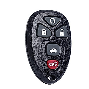 Key Fob Remote Replacement Fits for Chevy Impala 2006 2007 2008 2009 2010 2011 2012 2013 Cadillac DTS Buick Lucerne 2006-2011 Chevrolet Monte Carlo 2006-2007 Keyless Entry Remote Start Control