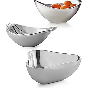 Nambe Grande 16-Inch Butterfly Bowl