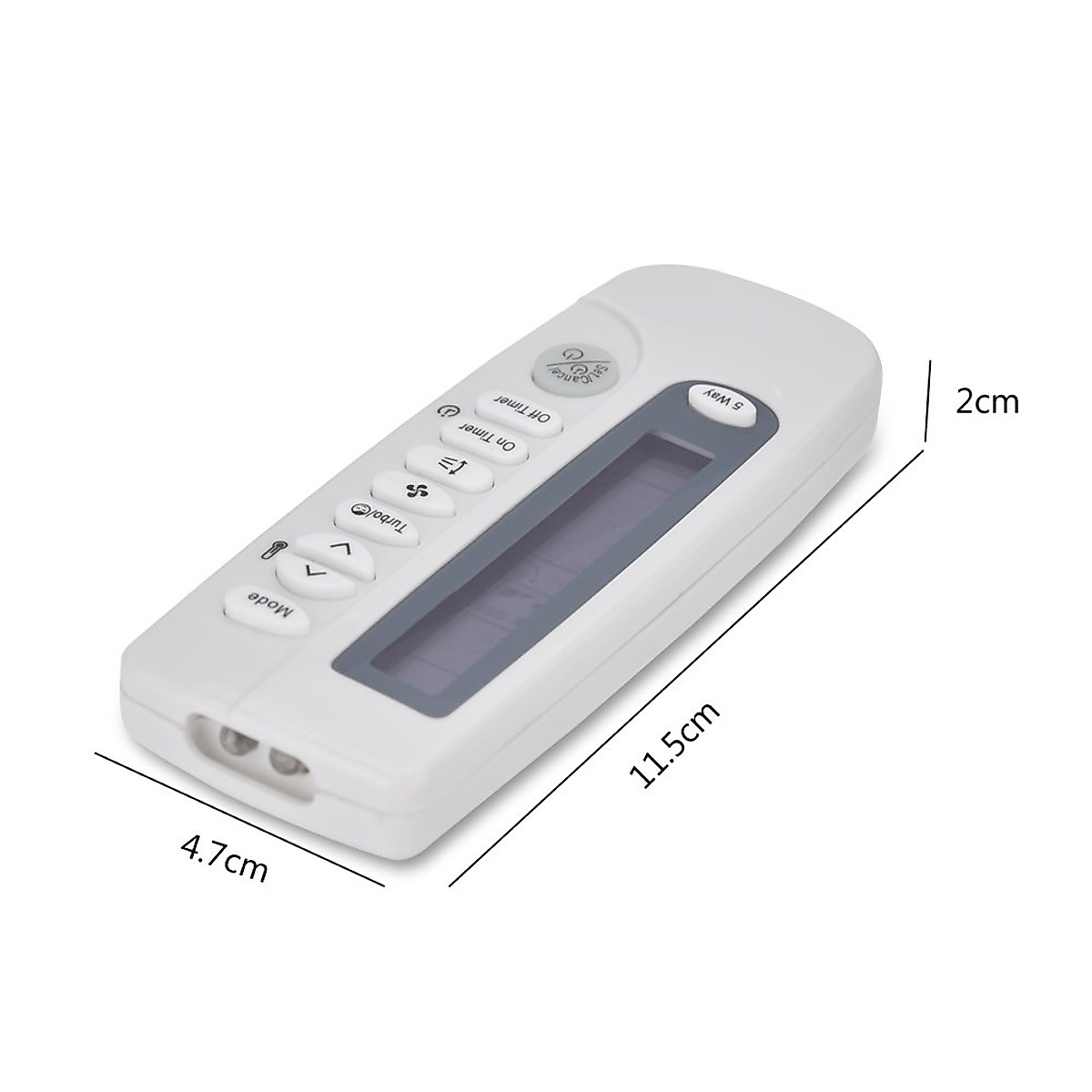 Air Conditioner Remote Control ARH-403 for Samsung, Universal Replacement Remote Control Air Conditioner with Built-in Clock Timer for Samsung Brand