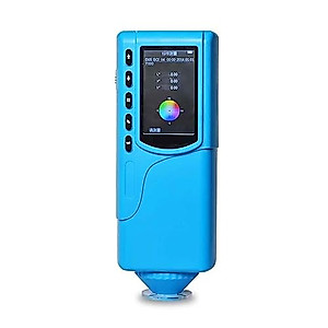 Tint Meter, Interface 4mm Measuring Diameter Digital Color Difference Meter Tester Portable Colorimeter Analyzer,Color Sensor
