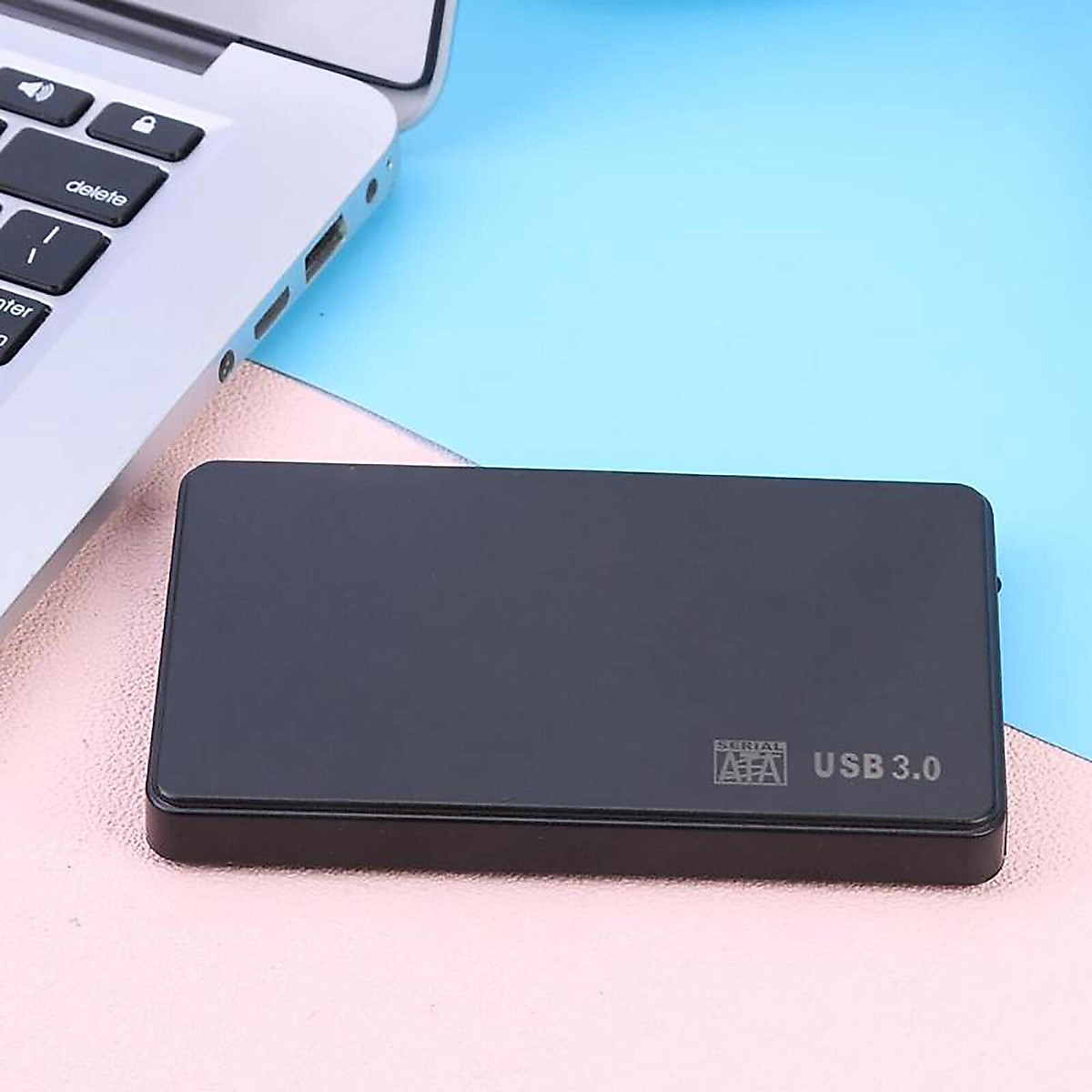 and Tool- State Drives Hard Systems for 2.5-inch Enclosure Drives Solid External Drive and USB Suitable Compatible for Windows 2.5-inch Mac- Hard 3.0 USB HUB Expansion Dock (Black, One Size)