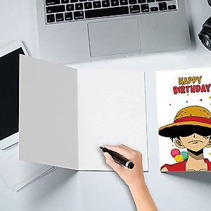 OJsensai Happy Birthday Card, Funny Birthday Card for Daughter Son, Bday Greeting Card for Him Her