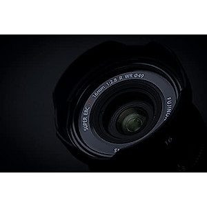 Fujinon XF16mm F2.8 R Weather Resistant Lens, Black