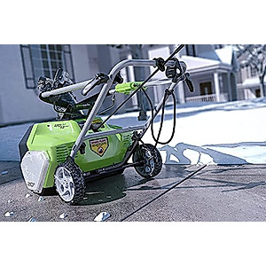 Greenworks 13 Amp 20-Inch Corded Snow Blower, 2600502