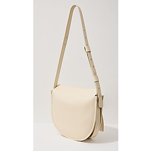Proenza Schouler White Label Women's Medium Baxter Leather Bag, Ivory, One Size