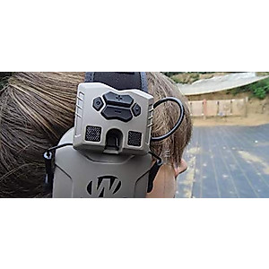 WALKER'S XCEL 100 Digital Electronic Muff W/Voice Clarity, Advanced Circuit, 4 Listening Modes, Beige (GWP-XSEM)