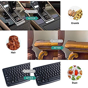 ASFSKY Car Putty Car Cleaning Gel Car Cleaning Putty Car Gel Cleaner Car Slime for Car Dust Cleaner Keyboard Dust Cleaning Gel 5 Pack (Purple)