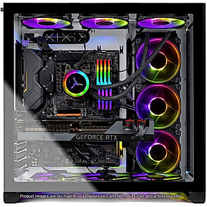 Skytech Gaming Prism II Gaming PC Desktop – AMD Ryzen 9 3900X 3.8 GHz, RTX 3090, 1TB NVME Gen4 SSD, 32G DDR4 3600 RGB, 850W Gold PSU, 360mm AIO, AC Wi-Fi, Windows 10 Home 64-bit (Renewed Premium)