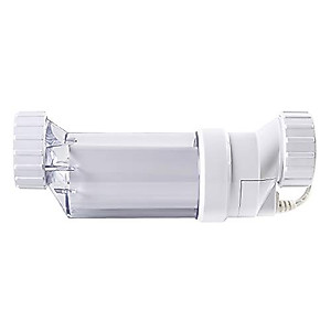 BLUE WORKS Saltwater Pool System Up to 25K Gallon Inground Salt Pool Compatible with Hayward Salt Chlorine Generator Plumbing, 2 Year USA Warranty, Clear