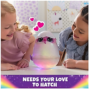 Hatchimals Alive, Mystery Hatch Pufficorn, Surprise Interactive Toy & Egg with Mist, Lights & Sounds (Styles May Vary), Kids Toys for Girls & Boys
