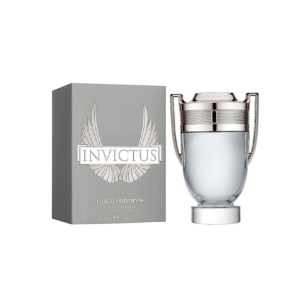 INVICTUS 3.4 Fl. Oz. Eau De Toilette Spray Men by pco rabnne