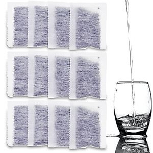 Xcivi Replacement Activated Charcoal Distiller Filters Compatible with Megahome and Other Countertop Water Distiller (12)