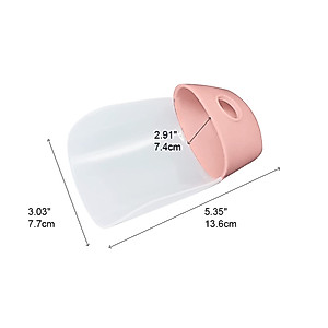 SAFELON 2Pcs Faucet Extender for Babies & Toddlers Double Hole Design Fits Most Faucets (Pink)