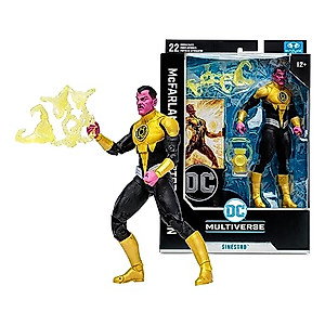 McFarlane Collector Edition #6 - DC Multiverse - Sinestro (Sinestro Corps Wars) 7in Figure (Style May Vary)