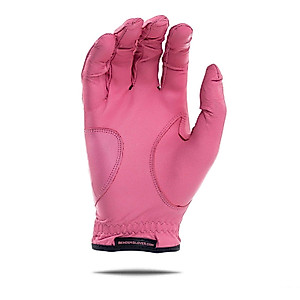 BG Bender Golf Glove | Wear On Left | (Pink, Ladies Large)
