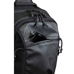 Elite Survival SMOKESCREEN Concealed Carry Slingpack, Single Strap Backpack (Black)