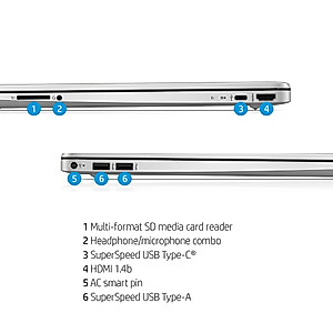 HP 15.6 Inch FHD Touchscreen Business Laptop Computer, Intel Core i7-1165G7 up to 4.7GHz, 16GB DDR4 RAM, 512GB PCIe SSD, 802.11AC WiFi, Bluetooth, Silver, Windows 11 Pro S, BROAG 64GB Flash Stylus