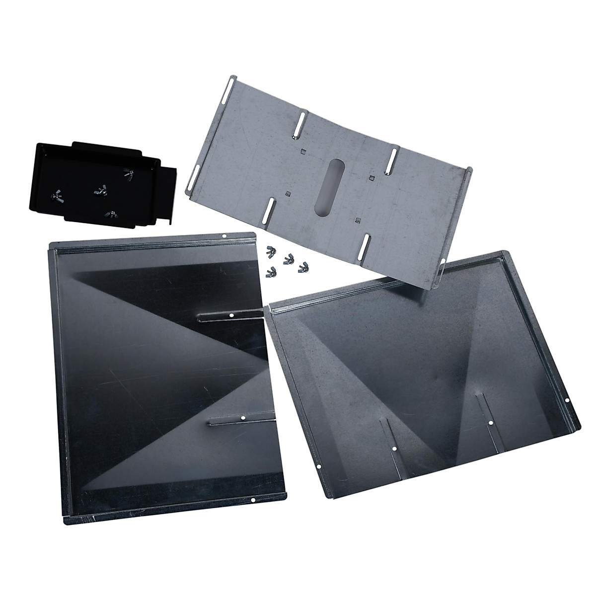 Outdoor Bazaar (27-30 inches Replacement Grease Tray for BBQ Grills from Nexgrill, Dyna Glo, Kenmore, Backyard Grill, BHG, Uniflame and Others, Universal Drip Tray with Catch Pan