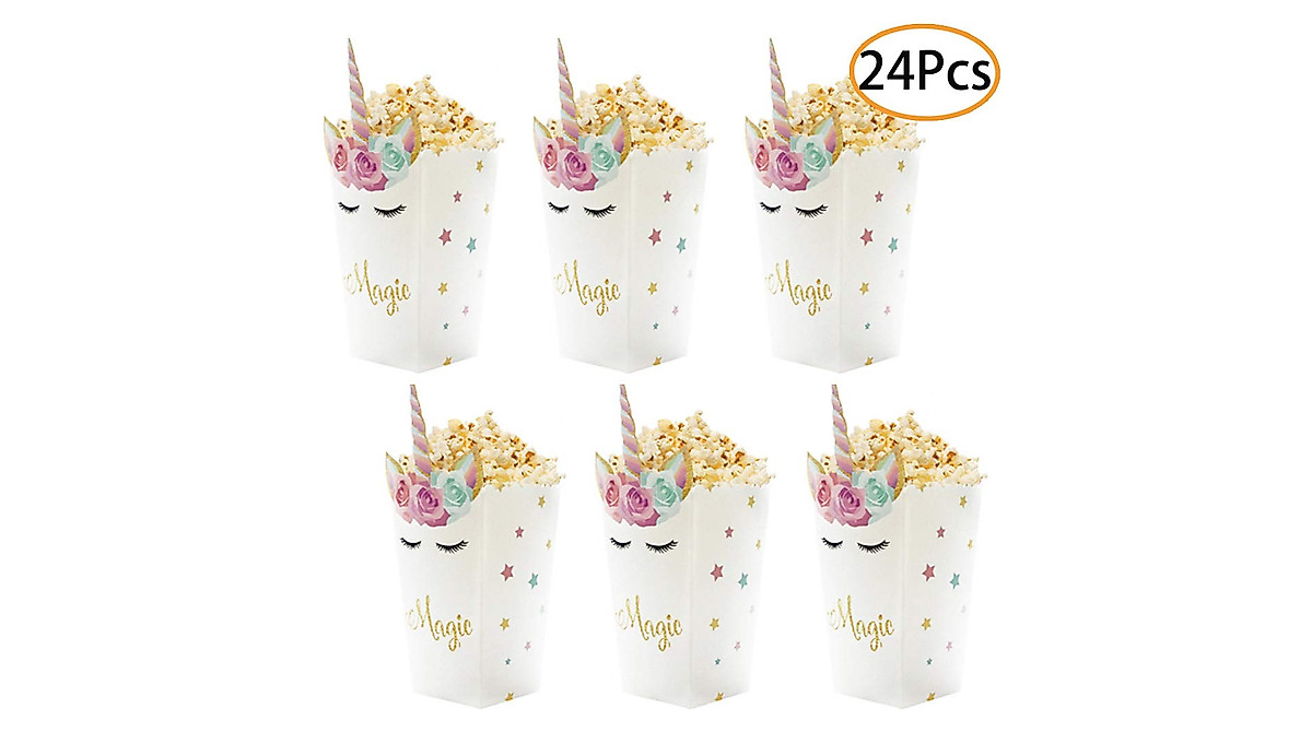 MOHLX 12Pcs Unicorn Party Favor Boxes – Magical Celebration